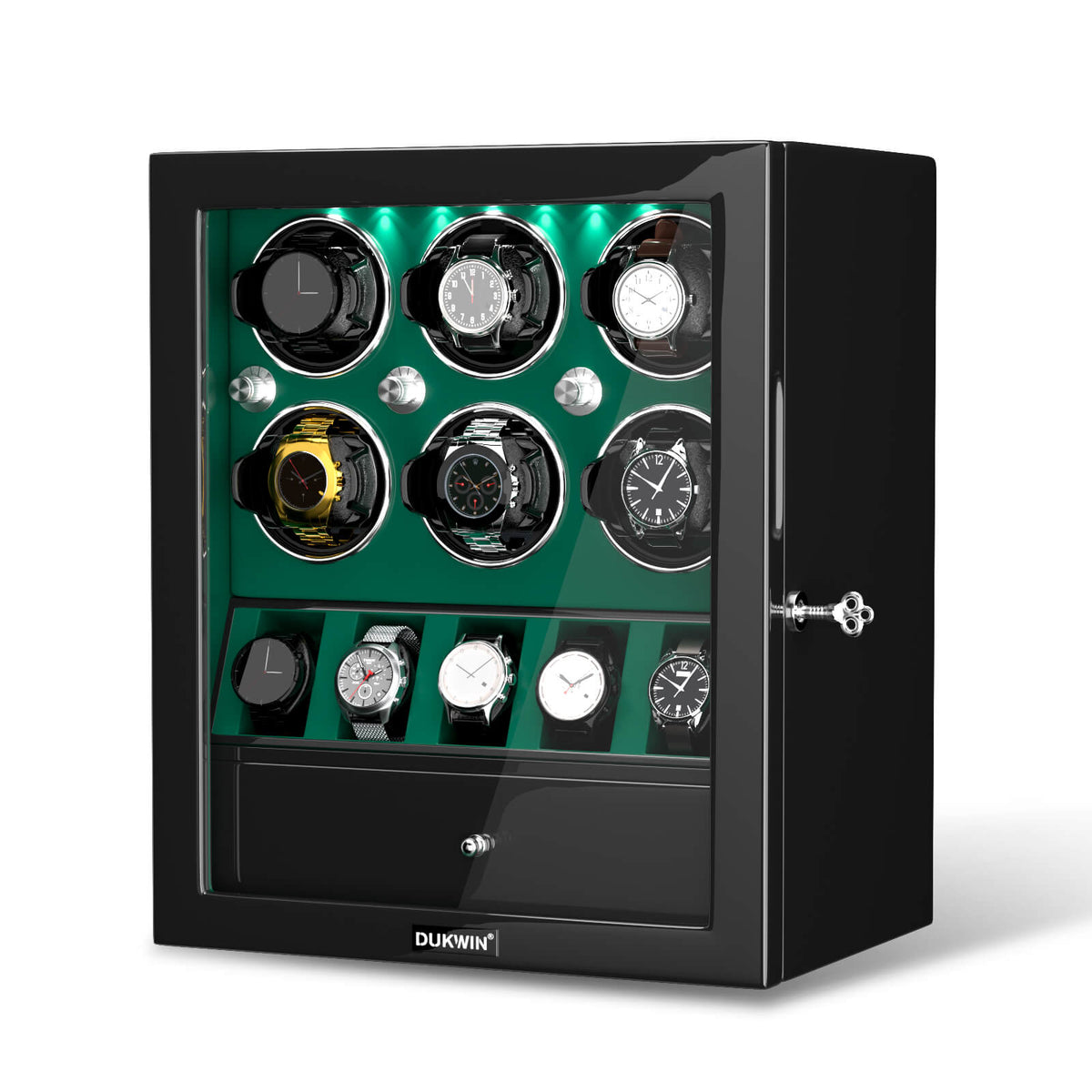 DUKWIN丨Best Automatic Watch Winder/Rotator, Automatic Watch Box Winder