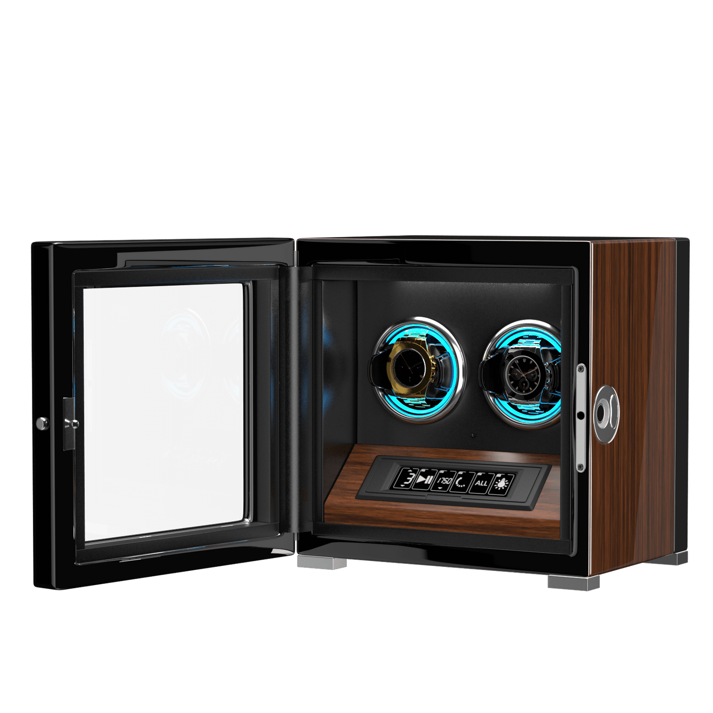 New & Modern Luxury Watch Winder with Fingerprint Lock – DUKWIN