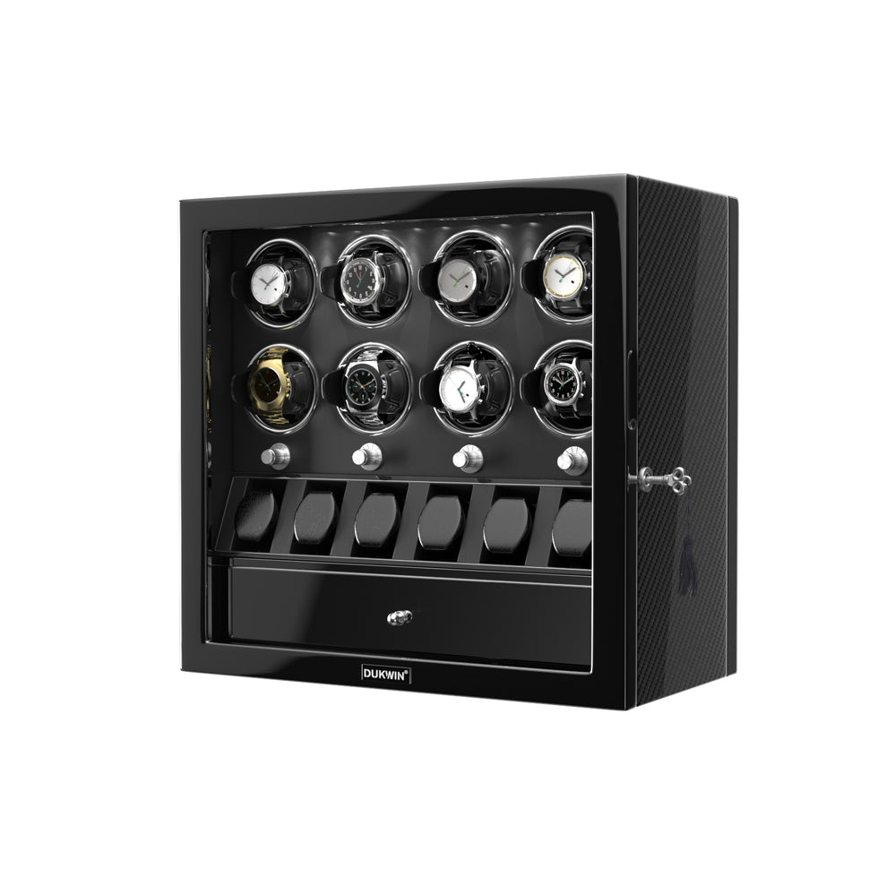 8 Watch Winders for Automatic Watches with 6 Storage Organizer Case ...