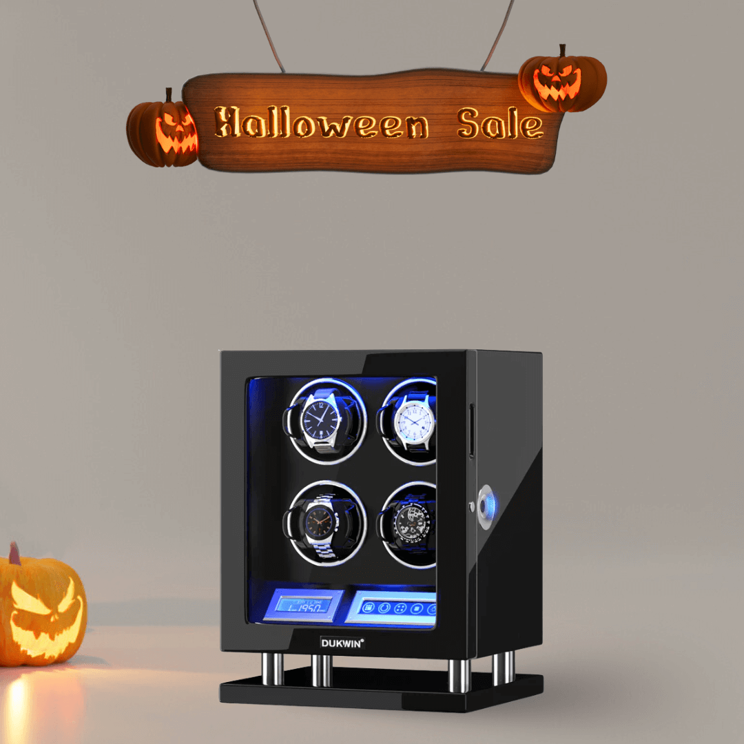 New & Modern Luxury Watch Winder with Fingerprint Lock – DUKWIN