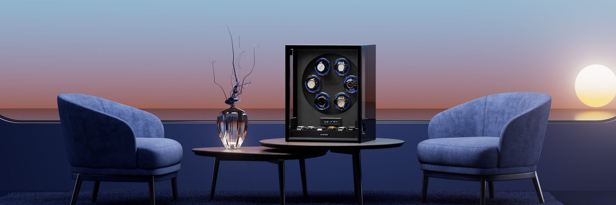 DUKWIN丨Best Automatic Watch Winder/Rotator, Automatic Watch Box Winder